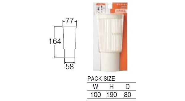 流し排水栓カゴ PH65F-1 | 配管部品の通販店のダンドリープロ