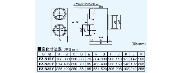 業務用ロスナイ用部材 分岐ダクト PZ-N15Y | 配管部品の通販店のダンドリープロ